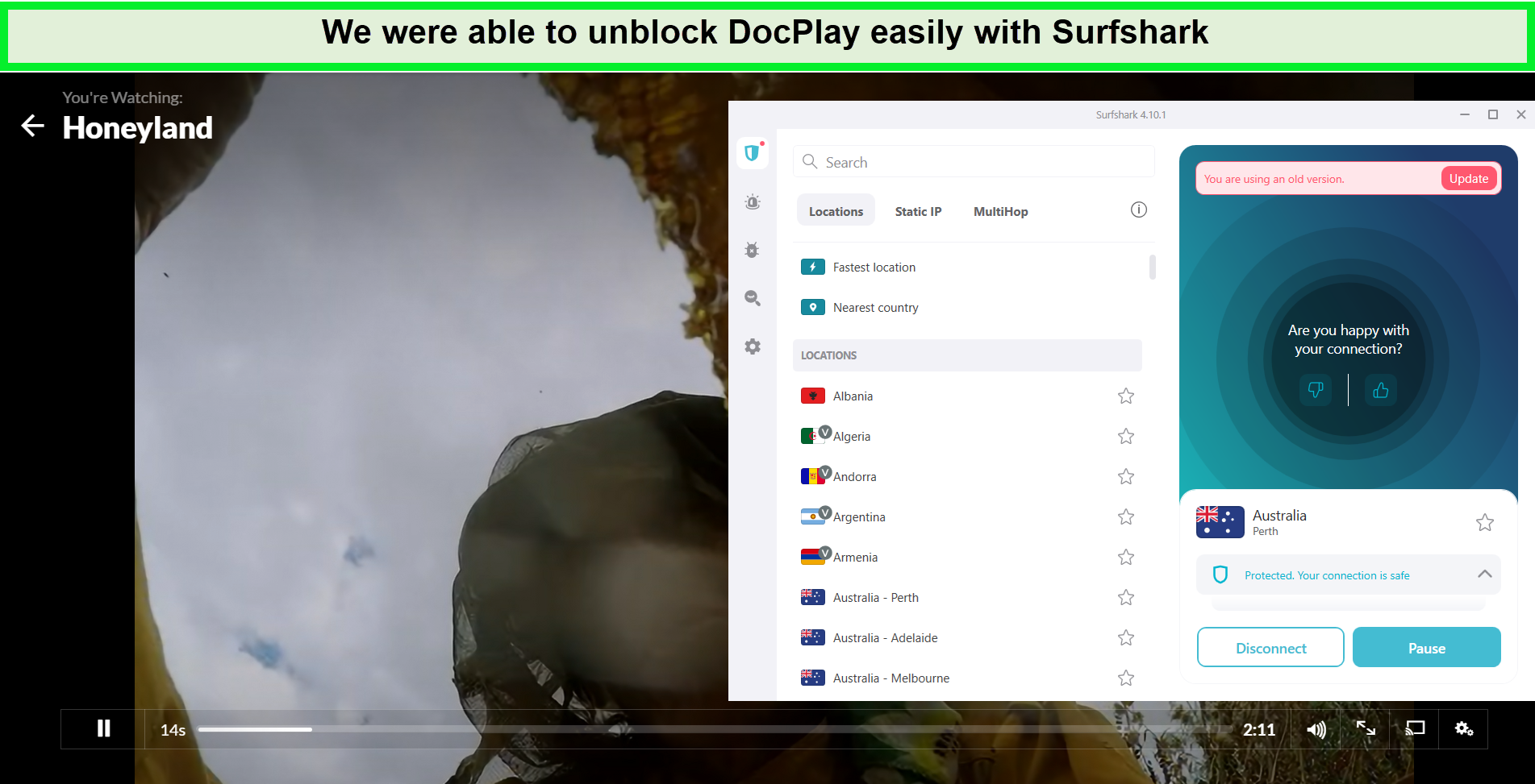 Best VPN for DocPlay in USA 2025